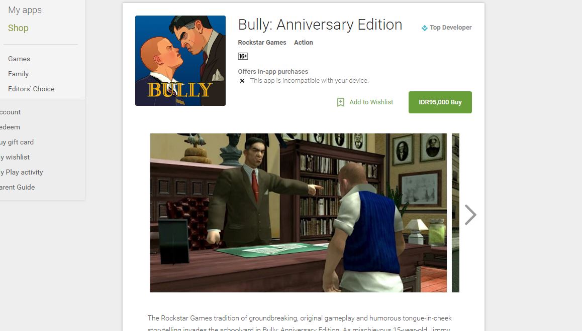 Rockstar Rilis Bully untuk Perangkat Mobile • Jagat Play