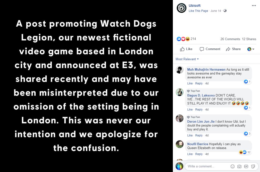 Dianggap Politis, Iklan Watch Dogs Legion Diprotes Gamer China • Jagat Play
