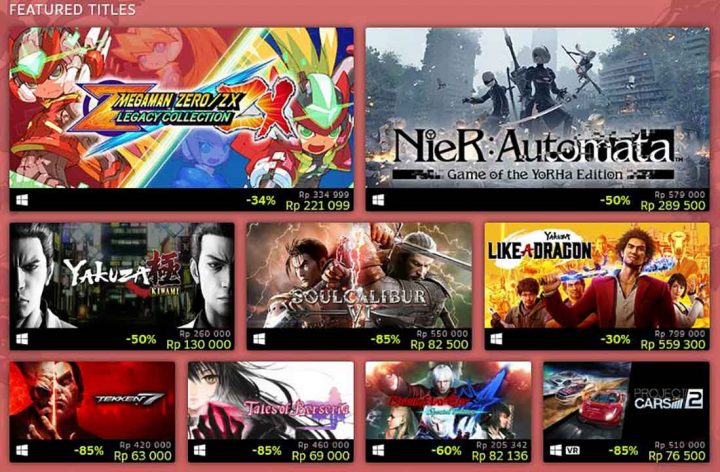 Steam Diskon Besar-Besaran Game Jepang! • Jagat Play